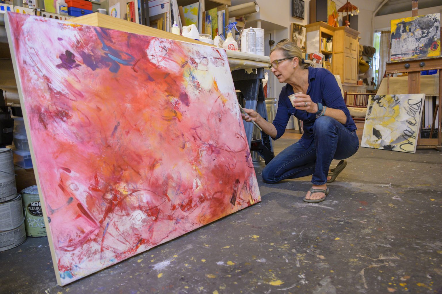 Chester County Artist Vicki Vinton Reinvents Herself (Again) - The Hunt ...